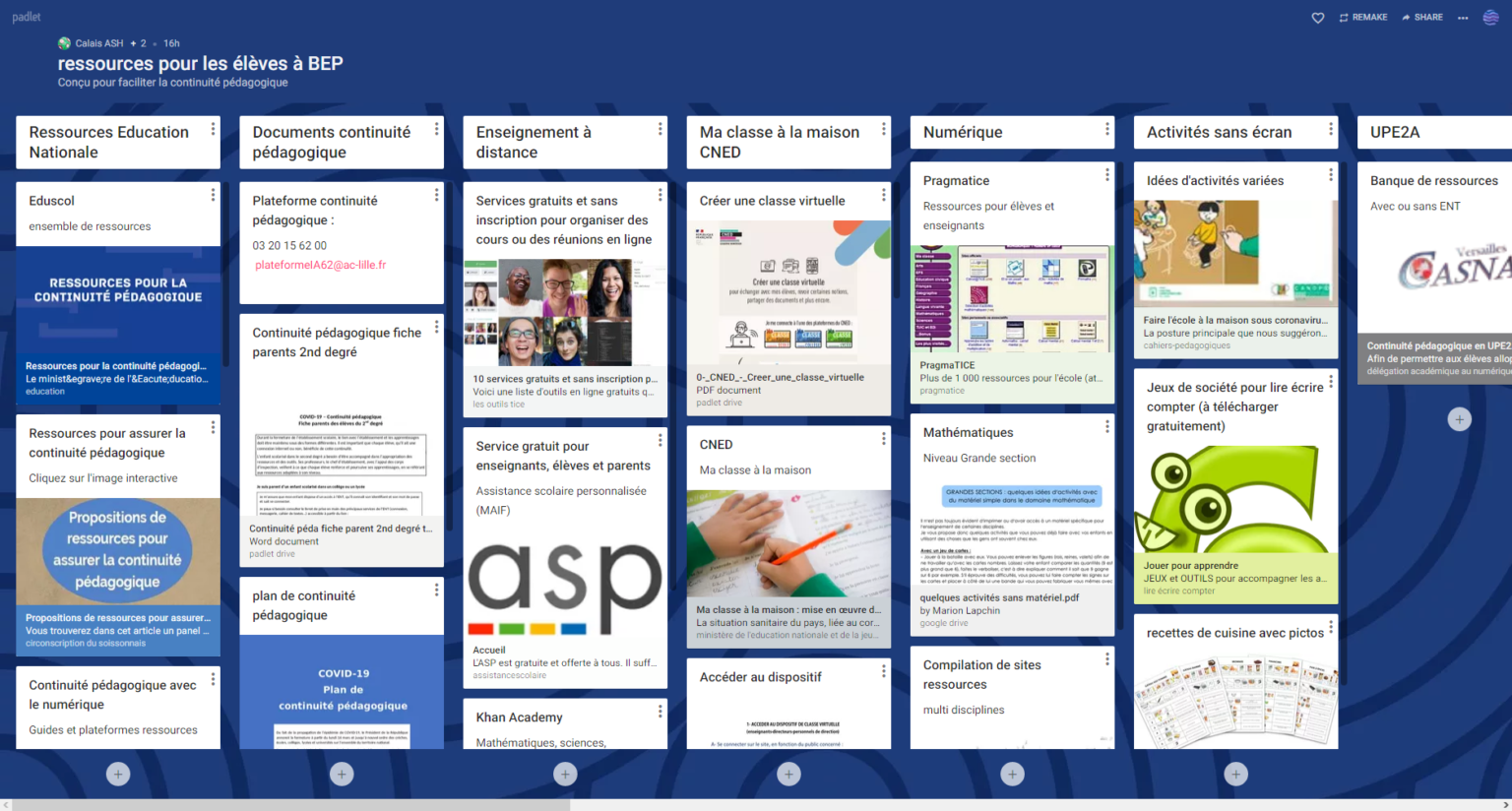 EBEP – Ressources pédagogiques 62